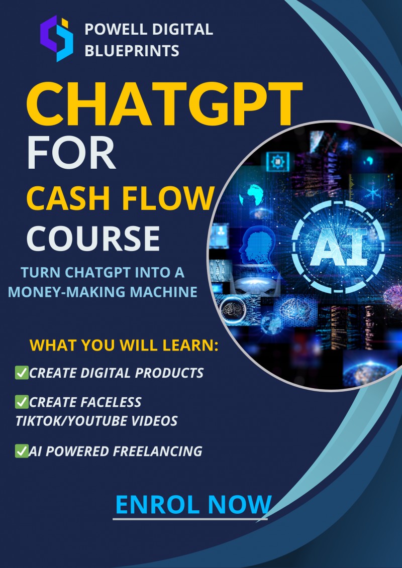 Buy CHATGPT FOR CASH FLOW COURSE by POWELL SECURITIES on Selar