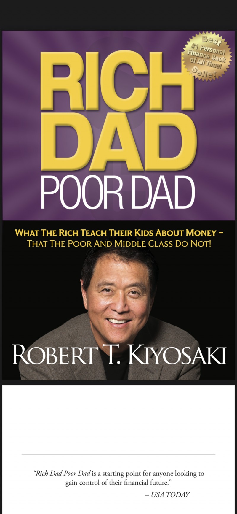 Buy Rich Dad, Broke Dad by Graham Hager on Selar