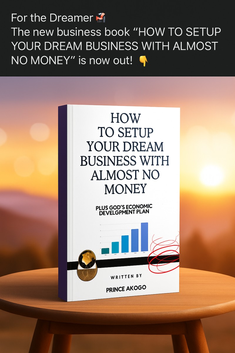 Buy How to Setup Your Dream Business With Almost No Money: (PLUS, GOD ...