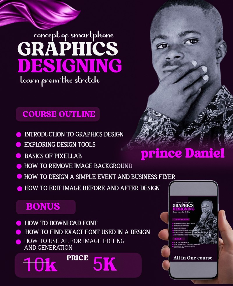 Buy Concept of smartphone Graphic Design by Prince Daniel on Selar