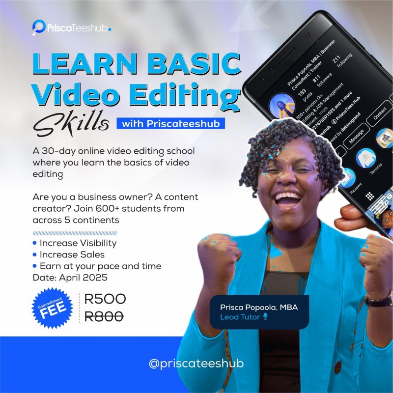 Buy Learn Basic Video Editing Skills by PriscaTee: Your Digital Skills ...