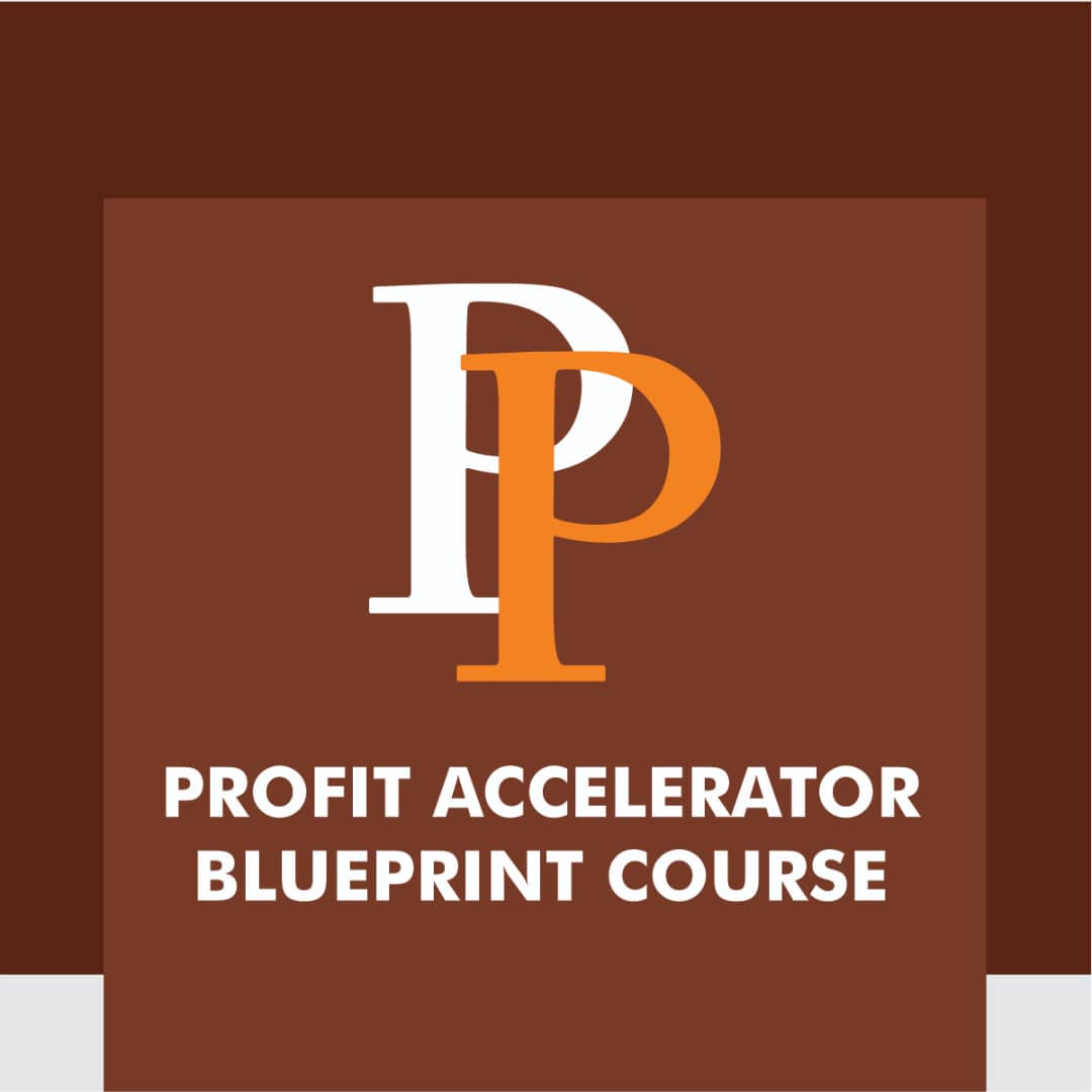 Buy PROFIT ACCELERATOR BLUEPRINT ((PAB)) DISCOUNT COURSE by P.A ...