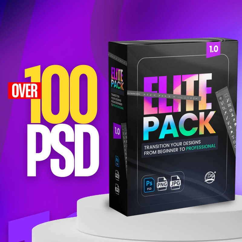 Buy Over 100 PSDs - Get more, pay less- All in One Elite Pack by PTG Design Tuts on Selar