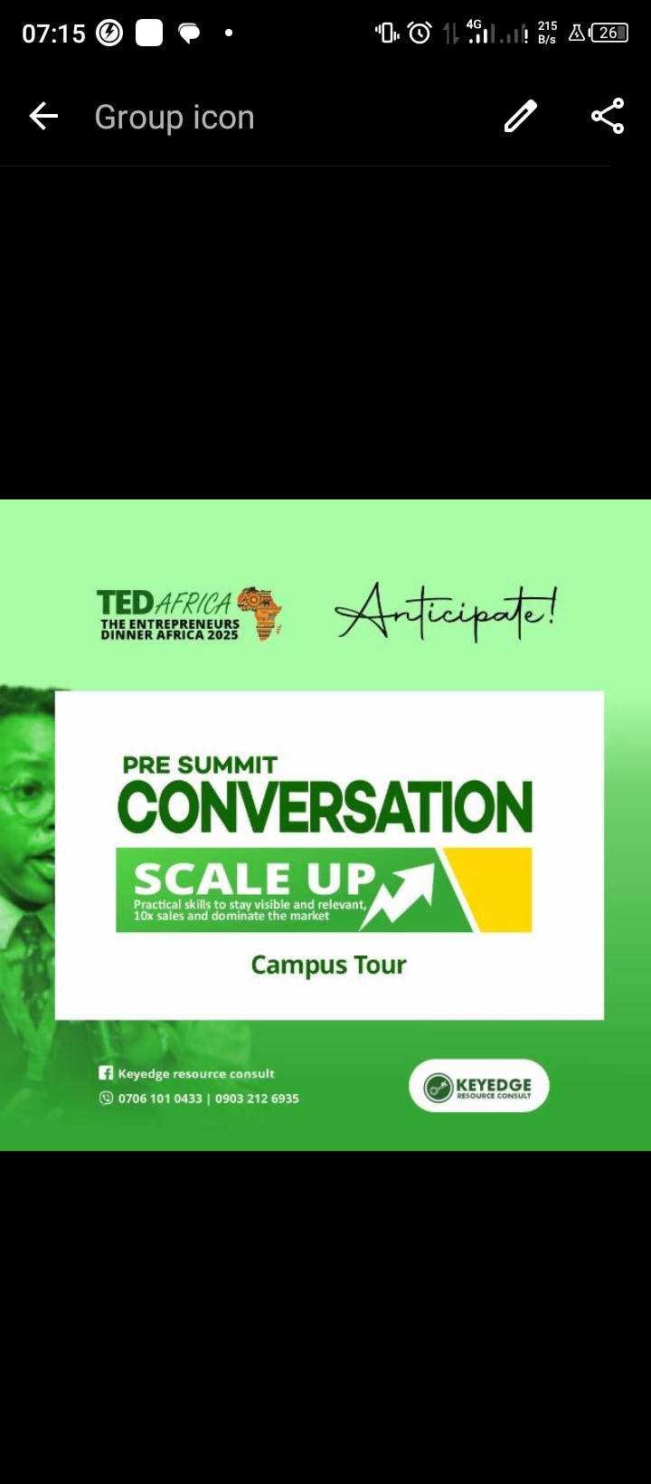 Buy TED Pre- Summit Conversation Ticket by on Selar