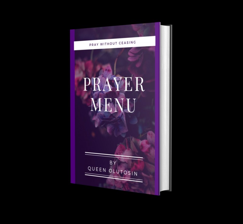 Buy PRAYER MENU by Queen Olutosin on Selar