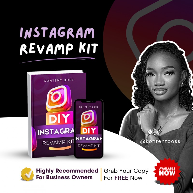 Get INSTAGRAM REVAMP KIT by Rachael Gbasai on Selar