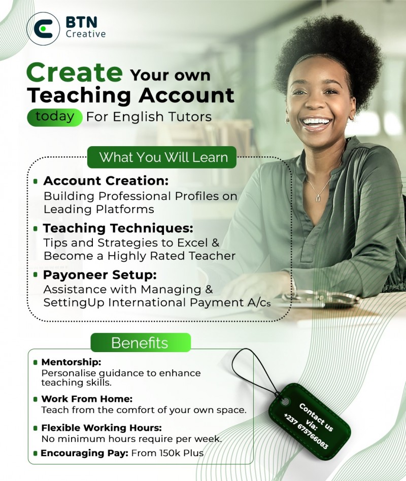 Buy HOW TO CREATE YOUR OWN TEACHING ACCOUNT & EARN IN DOLLARS AT THE ...
