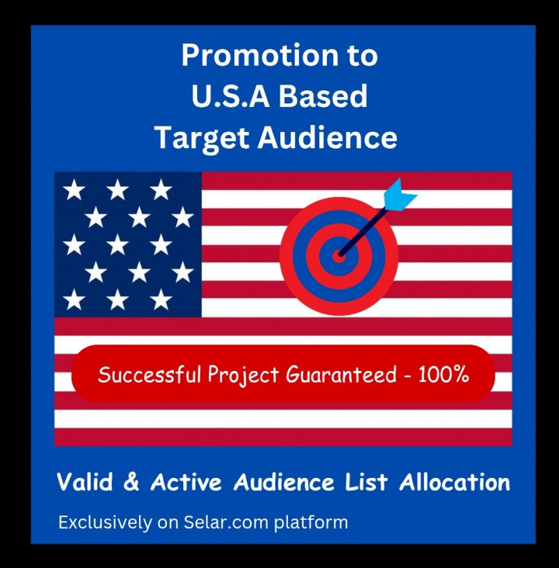 Get I Will Do Promotion to U.S.A Based Target Audience by Really Expert ...