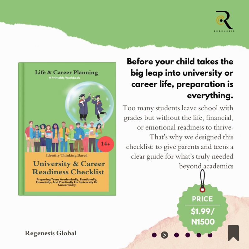 Buy University $ Career Readiness Checklist - A Printable Workbook by ...
