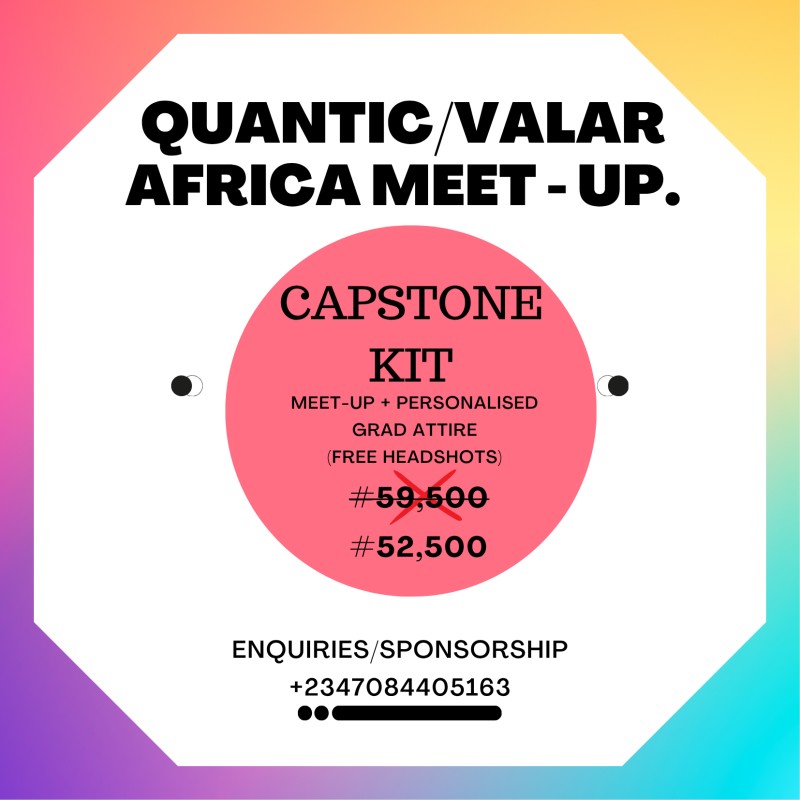Buy CAPSTONE KIT ; MEET UP + PERSONALISED GRAD ATTIRE (PLUS FREE ...