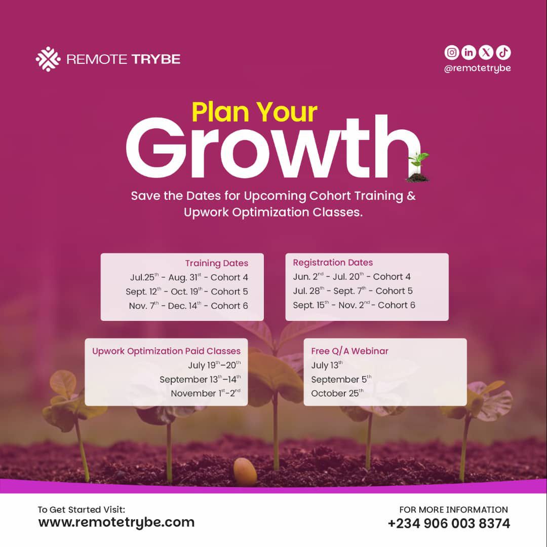 Buy Virtual Assistant Masterclass by RemoteTrybe - July Cohort by Remote Trybe on Selar