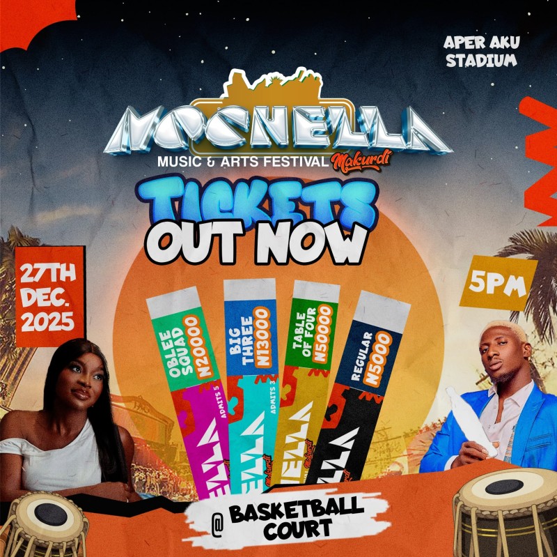Buy Mochella Music and Arts Festival Tickets by RICHARD NYIOR on Selar