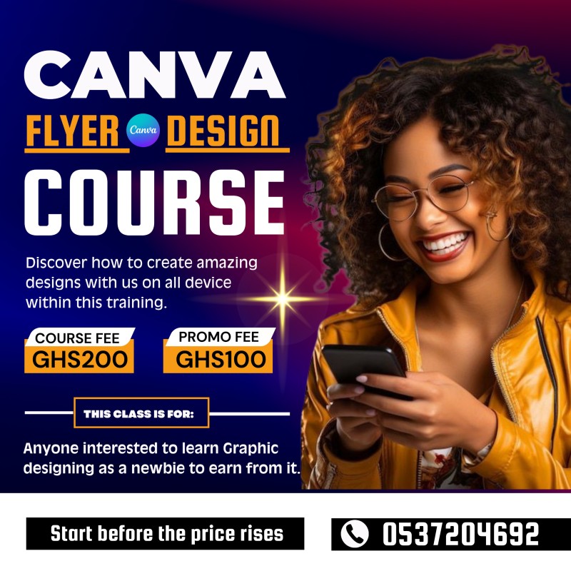 Buy CANVA FLYER DESIGN COURSE by DESIGN DREAMERS ACADEMY on Selar