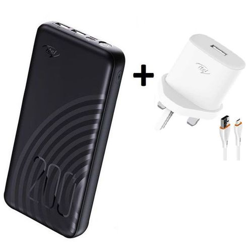 Buy itel 20000mAh Fast Charging, Bright Torch Power Bank + Free Fast ...