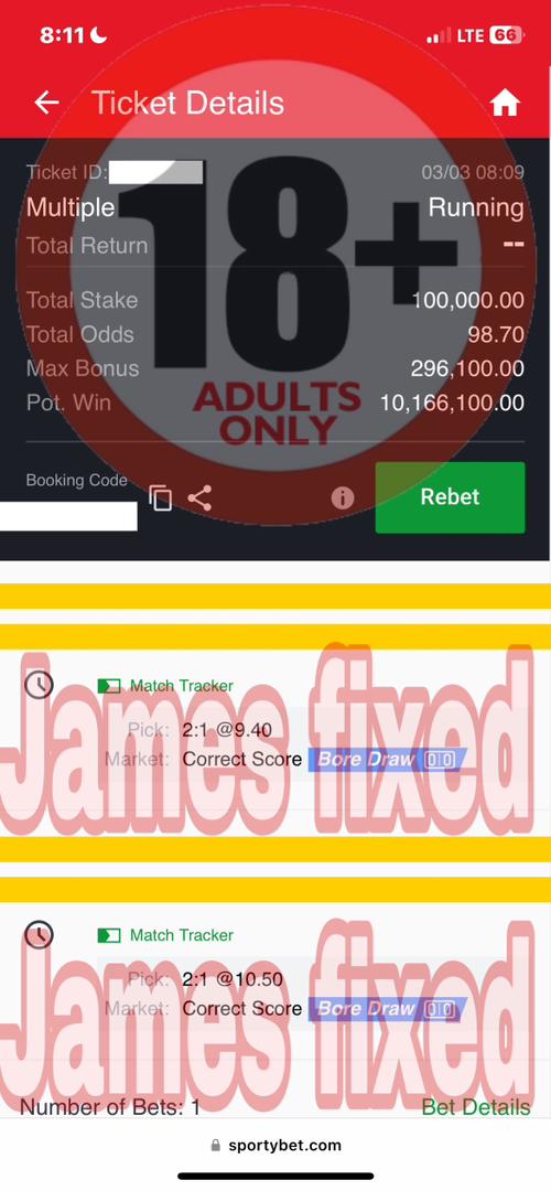 Buy Sporty Bet sure codes 😎 by Salau Wisdom on Selar