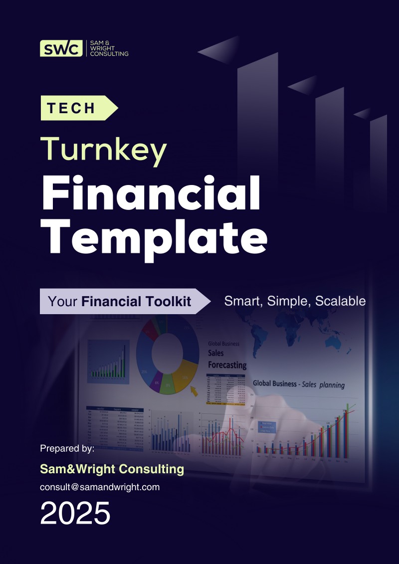 Buy TECH STARTUP FINANCIAL TEMPLATE by Sam Wright on Selar
