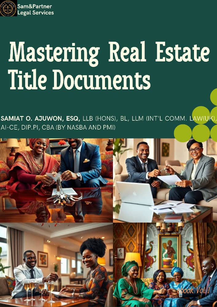 Buy MASTERING REAL ESTATE TITLE DOCUMENT by Sam&Partners Legal Services ...