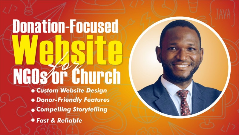 Buy Donation-Focused Website For Your NGO Or Church by Coach Samson's ...