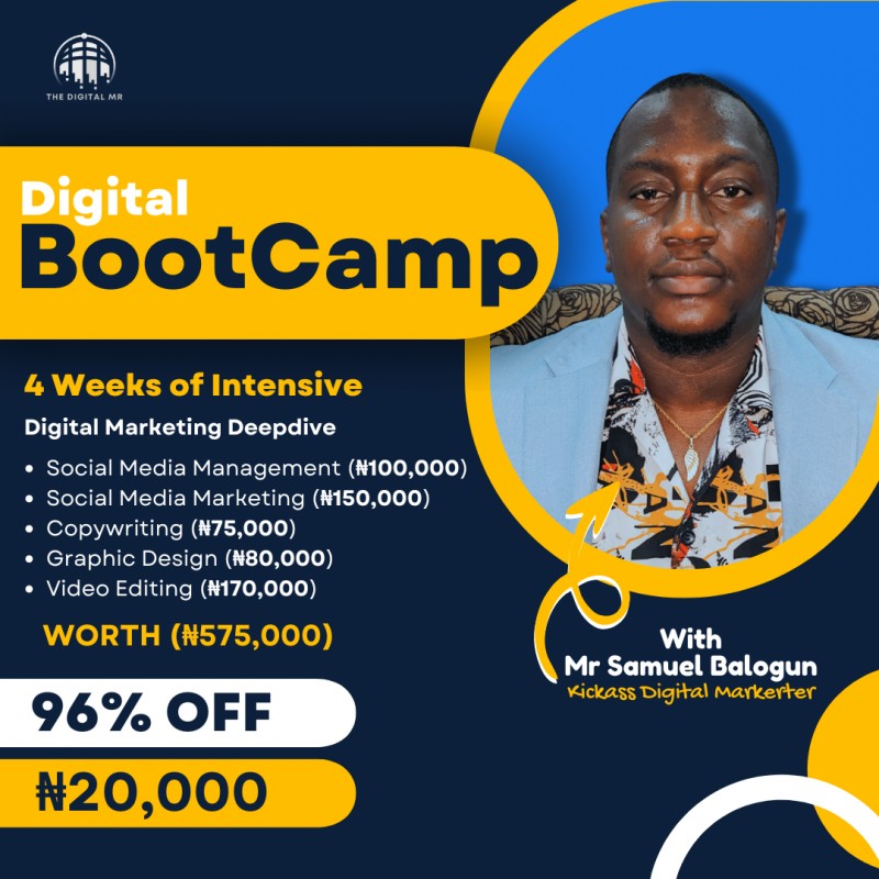 Buy Digital BootCamp by Samuel Balogun on Selar