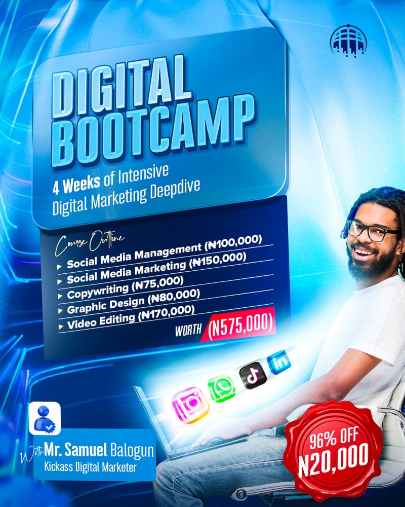 Buy Digital Bootcamp by Samuel Balogun on Selar