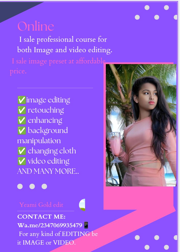 Buy 10X IMAGE/VIDEO EDITING COURSE by Samuel Olayemi on Selar