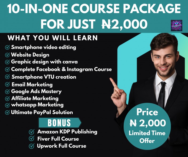 Buy 10-IN-ONE DIGITAL COURSE by Youngsam Digitalz on Selar