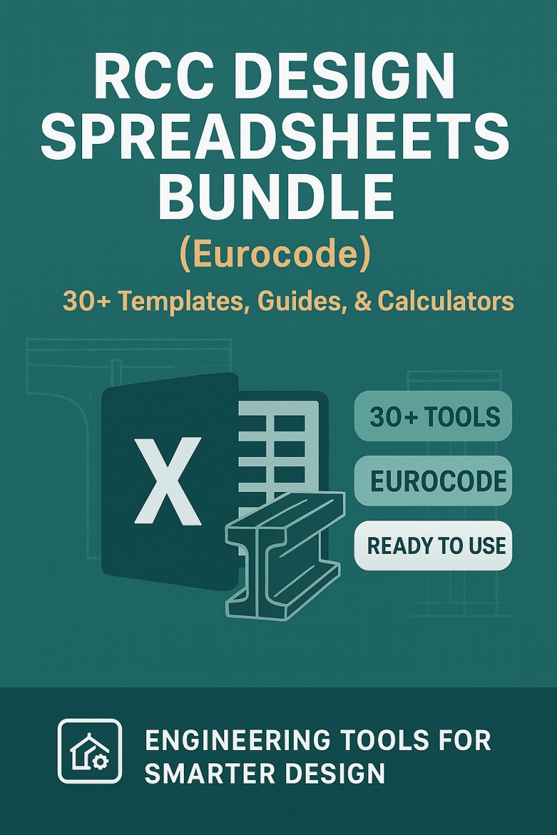 Buy RCC DESIGN SPREADSHEETS BUNDLE Eurocode(EN_EC2) by UPVault Digital ...
