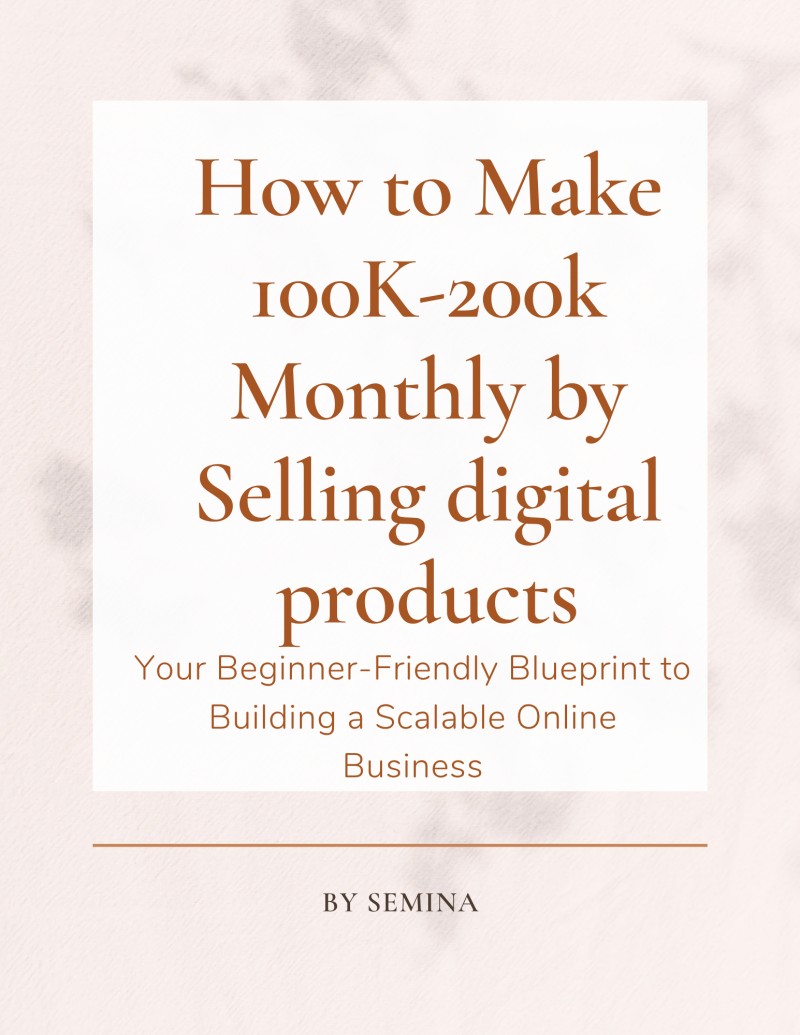 Buy How to make 100k-200k weekly by selling digital products by Semina ...