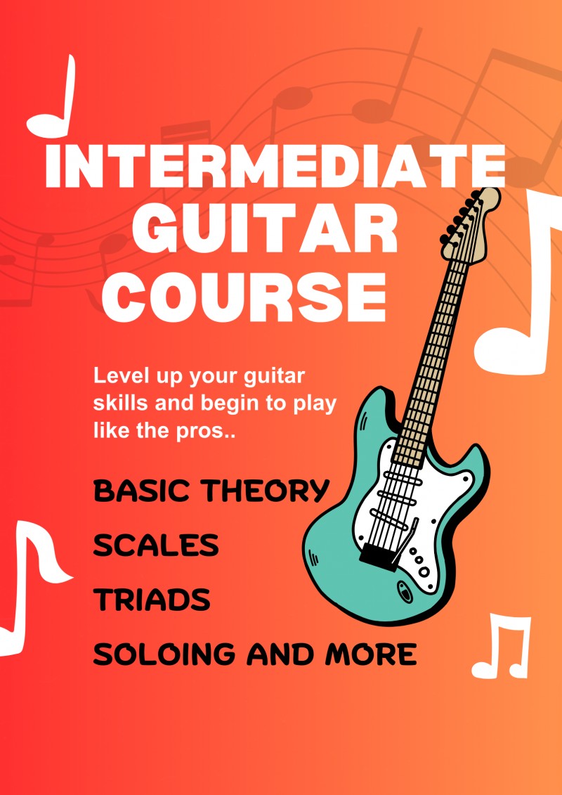 Buy Intermediate Guitar Course by Shalom Akos on Selar