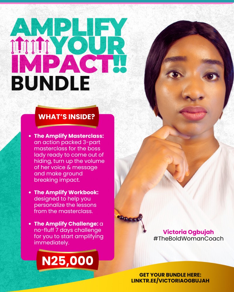 Buy The AMPLIFY YOUR IMPACT Bundle by Victoria Ogbujah on Selar