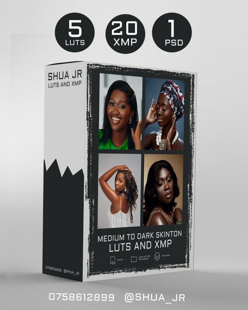 Buy Shua Dark skin Tone Combo by Shua Jr on Selar