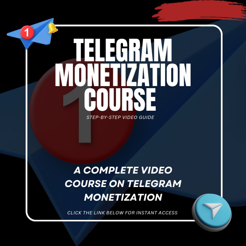 Buy TELEGRAM MONETISATION by Skytop Digital Academy 4 on Selar