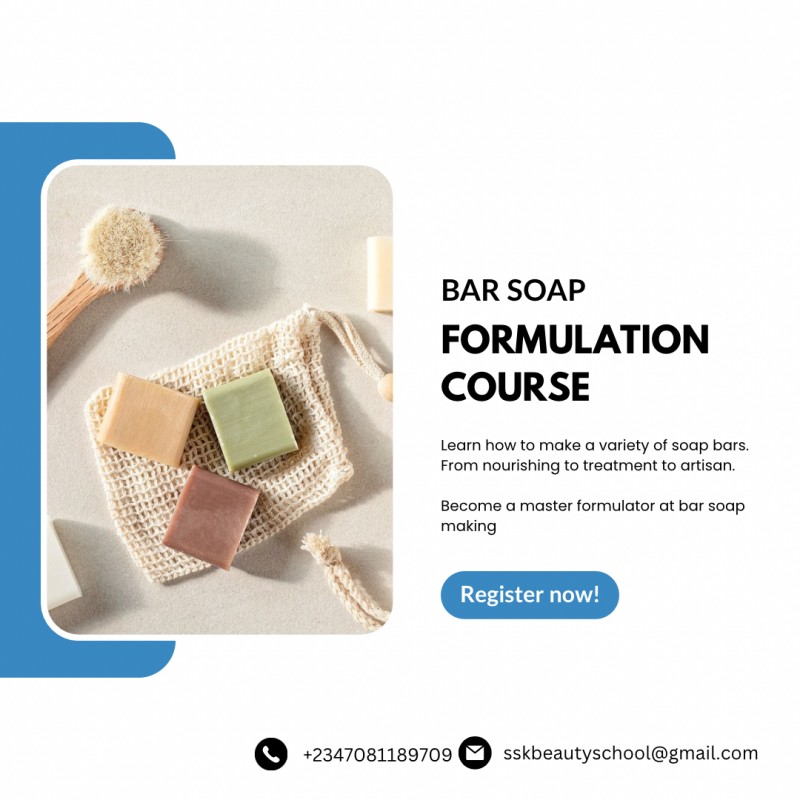 Buy Bar soap course by SSK Beauty School on Selar