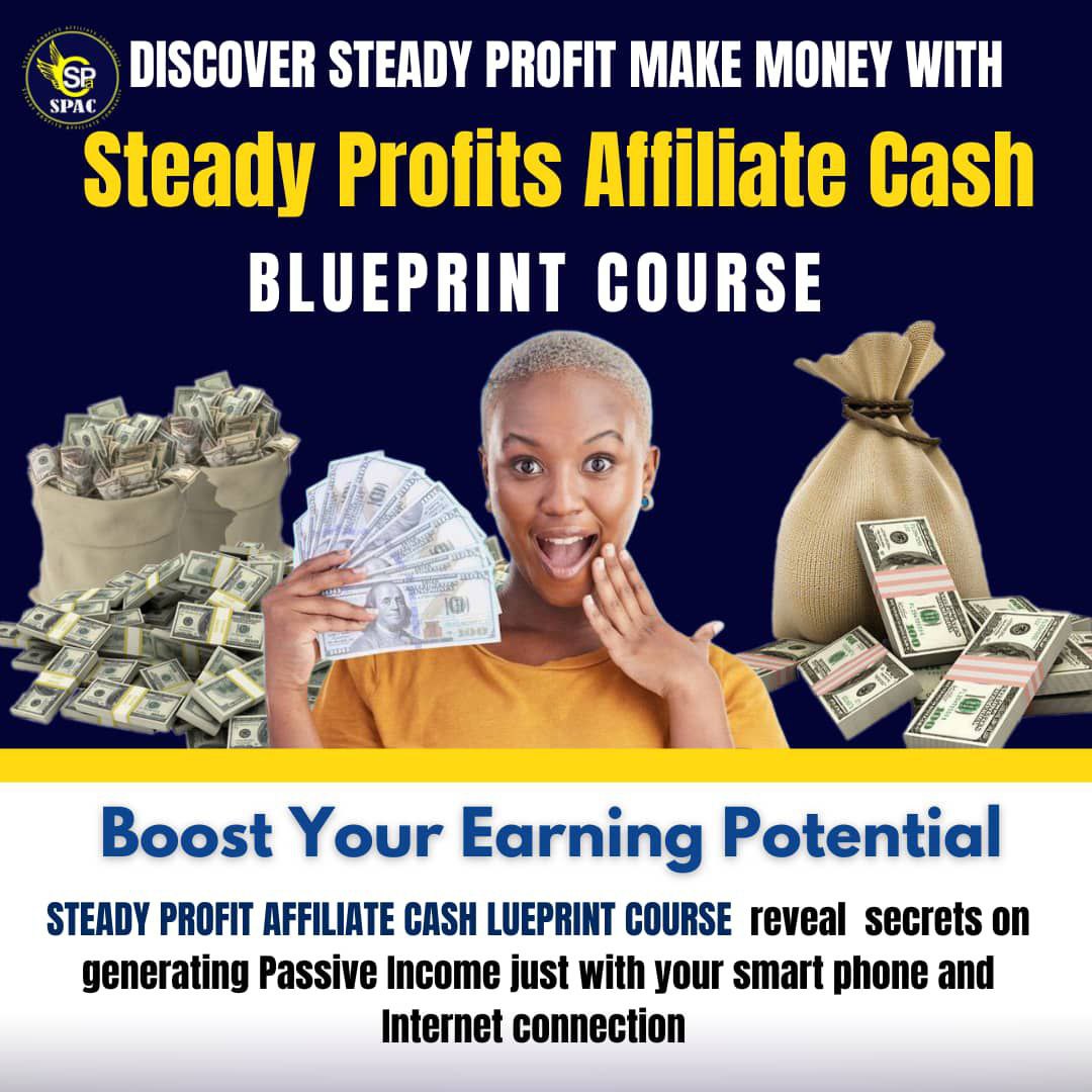 Buy STEADY PROFITS AFFILIATE CASH BLUEPRINTS COURSE by STEADY PROFITS ...