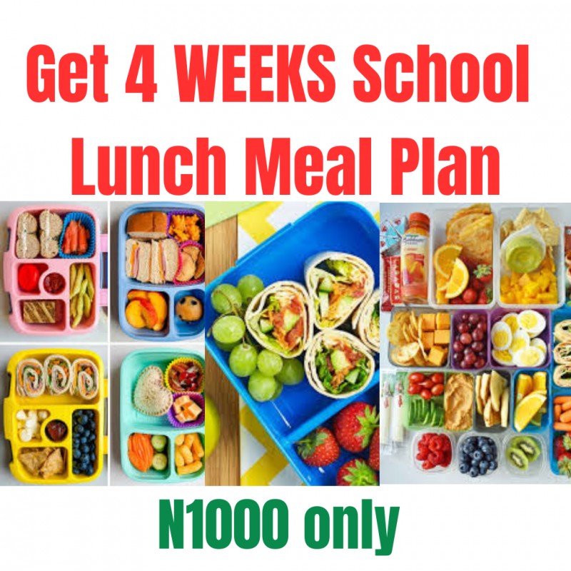 Buy Lunch Meal Plan for School Children by DigitalStev on Selar