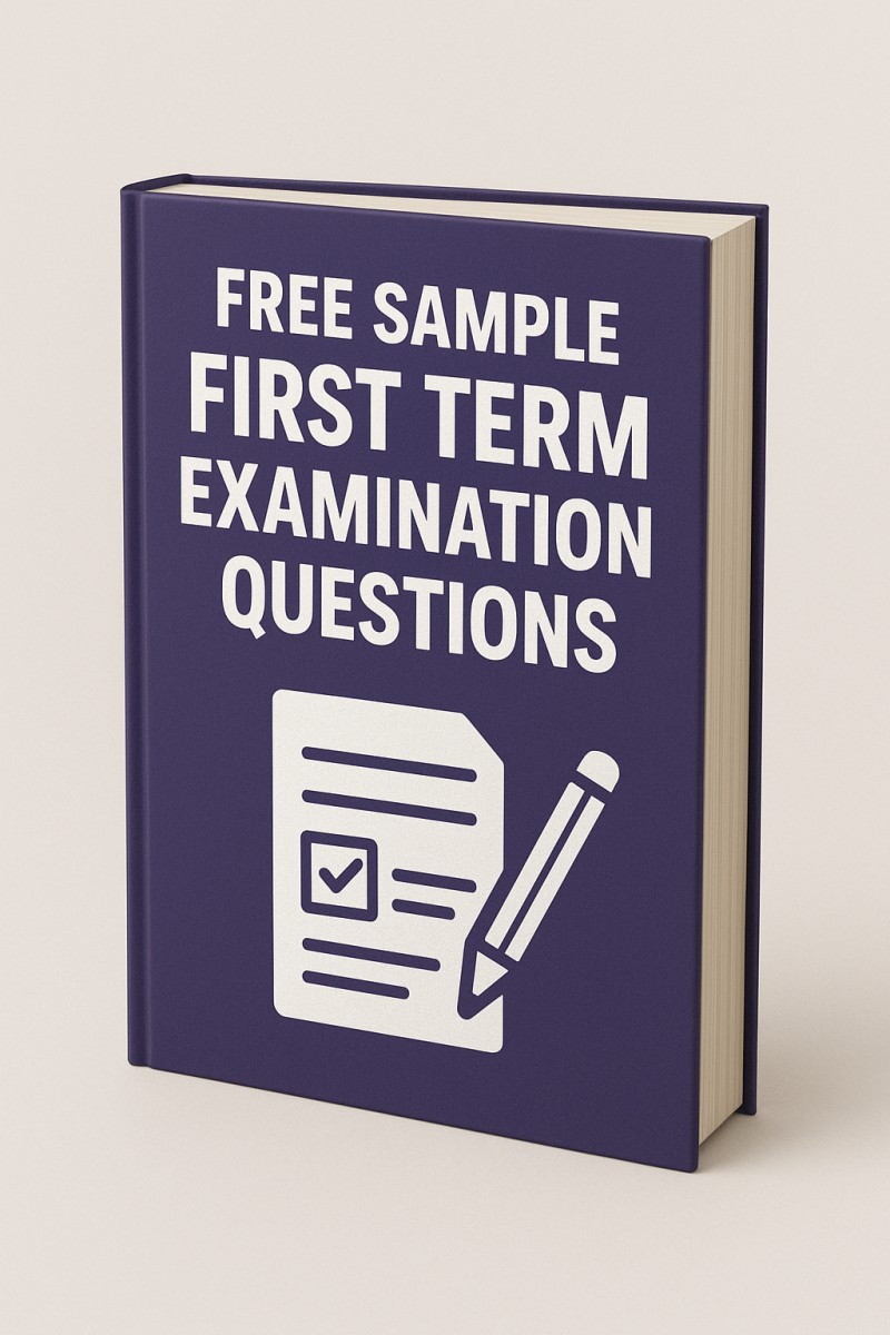 Get FIRST TERM EXAMS FREE SAMPLE by Ineze Friday Oshogwe steve on Selar