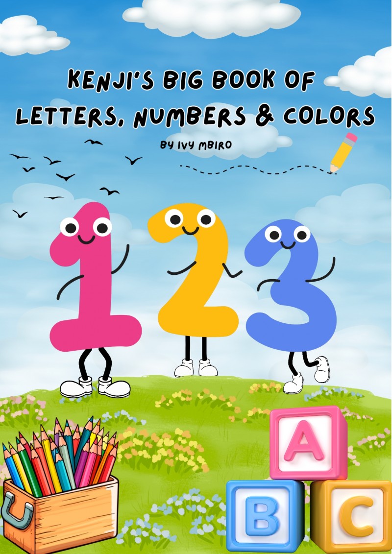 Buy KENJI'S BIG BOOK OF LETTERS, NUMBERS AND COLORS by Storytime byivy ...
