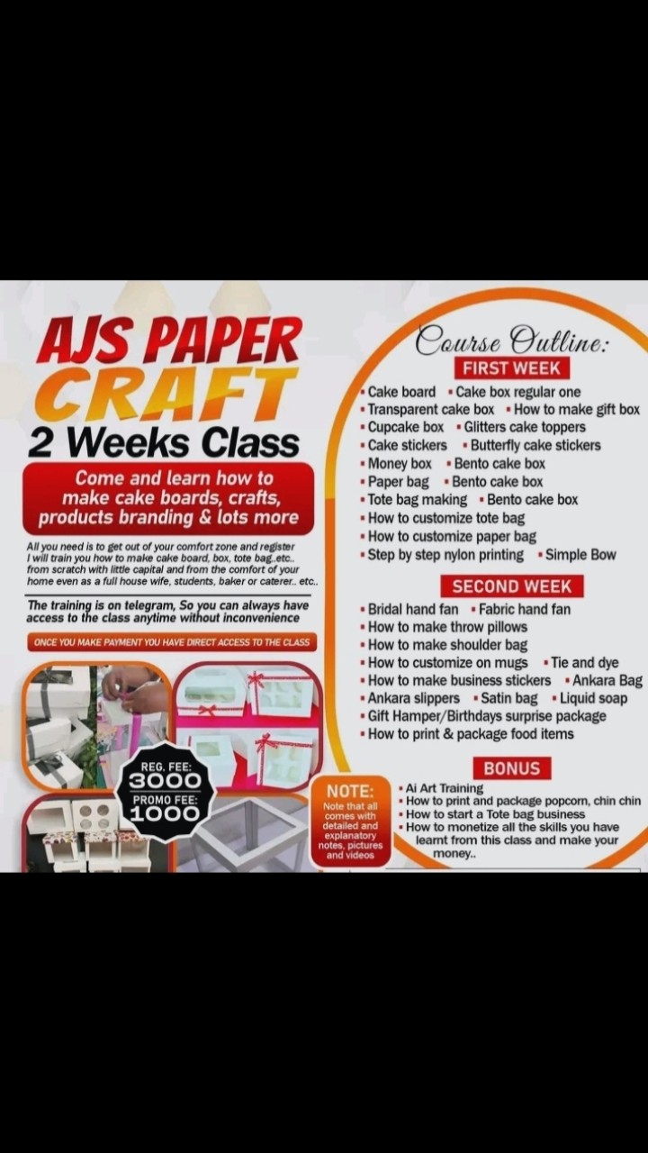 Buy Craft training by Success Osato on Selar