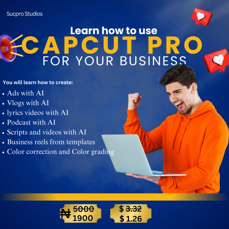 Buy Master Capcut Pro for Business by sucpro studios on Selar