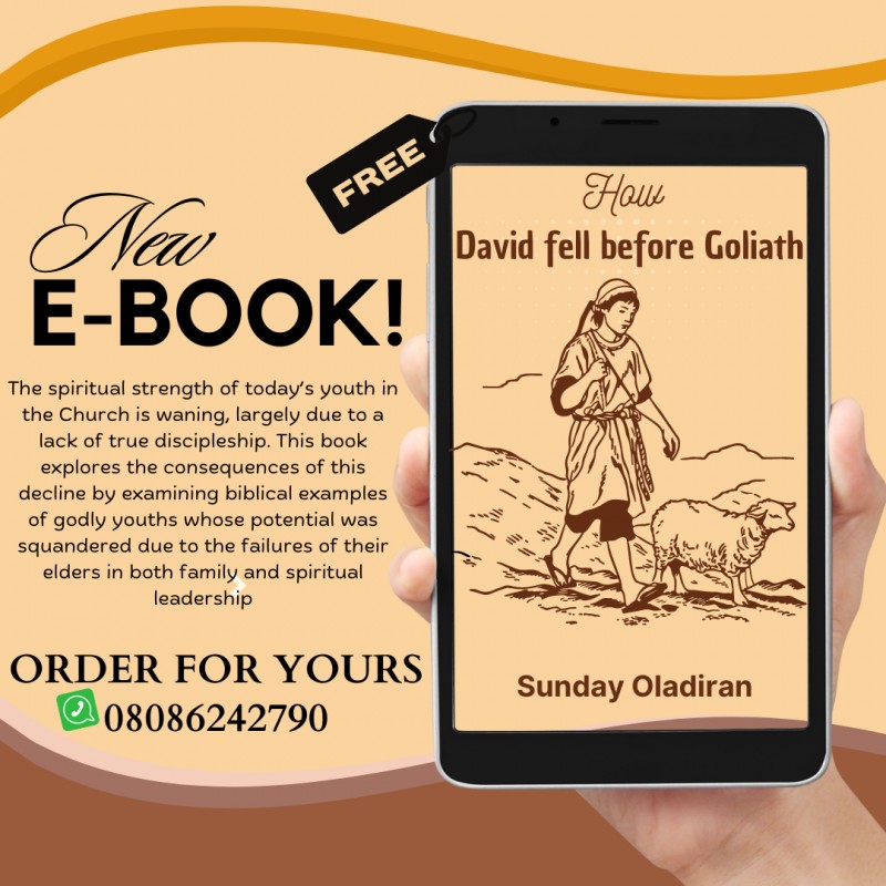 Get How David fell before Goliath by Sunday Oladiran on Selar