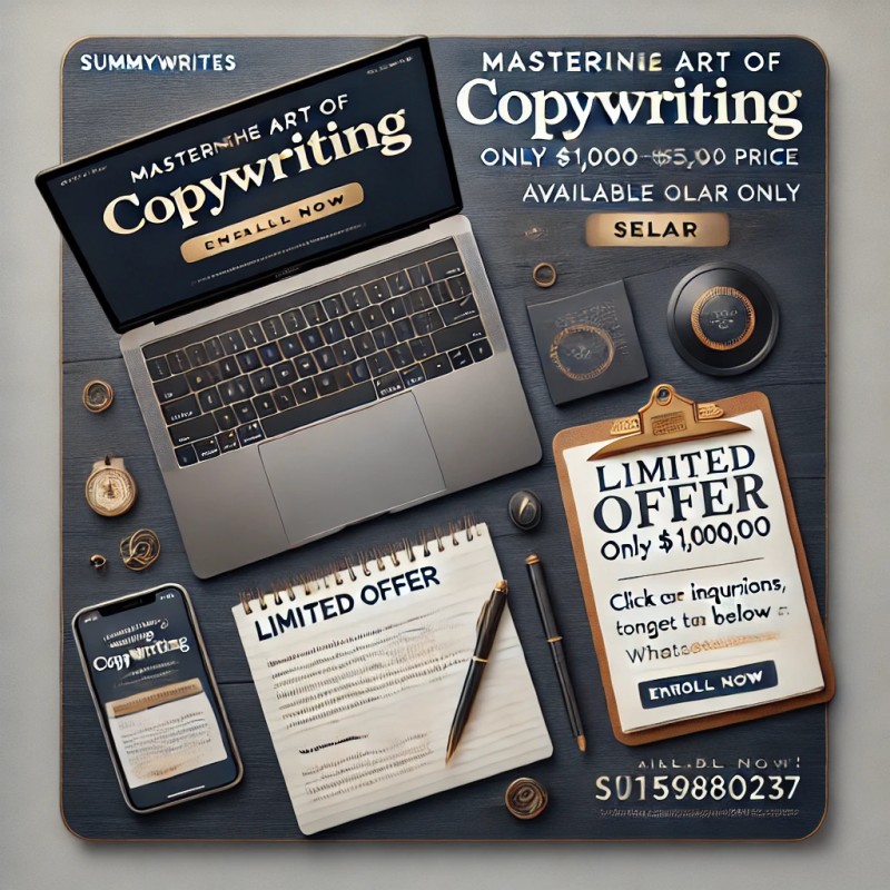 Buy MASTERING THE ART OF COPYWRITING by Sunmisola Oriowo on Selar
