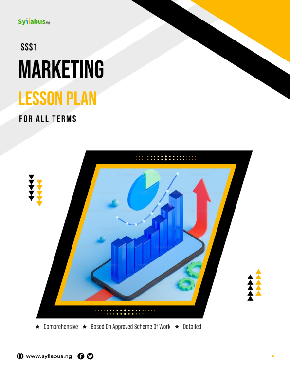 Buy SS1 MARKETING ALL TERMS LESSON PLAN by Syllabus NG on Selar