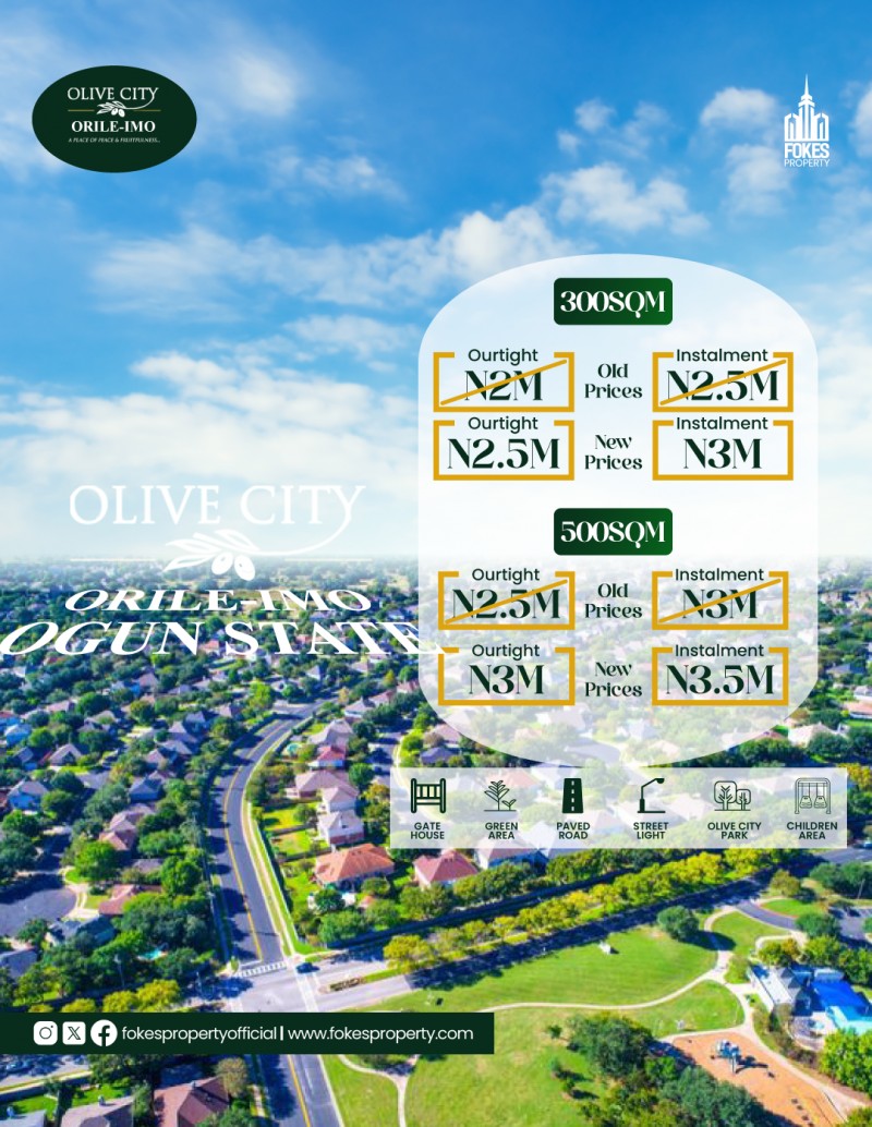 Buy Orile Imo ogun state (300 sqm) by Tamunosele Natasha Apollos on Selar