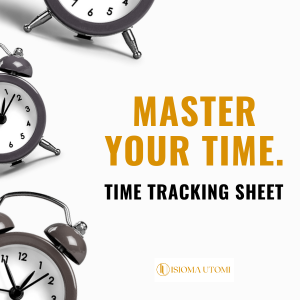 Get Time Tracking Sheet For Busy Leaders by Team Isioma on Selar