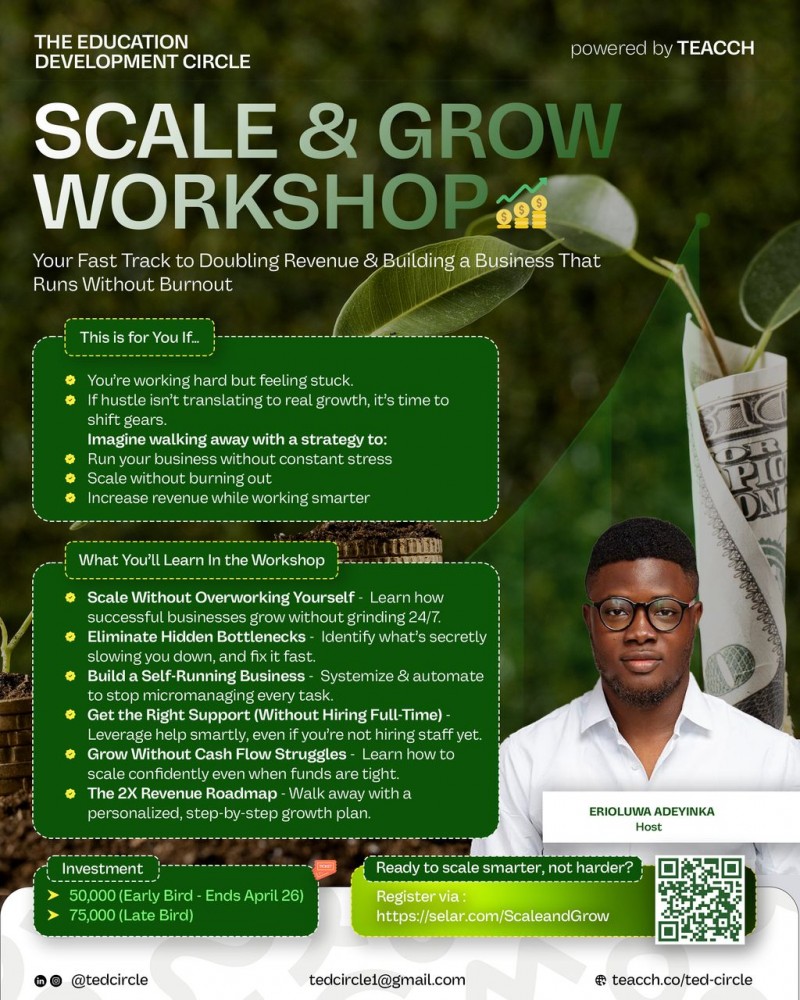 Buy Scale & Grow: The Smart Growth Playbook for Entrepreneurs by TED ...