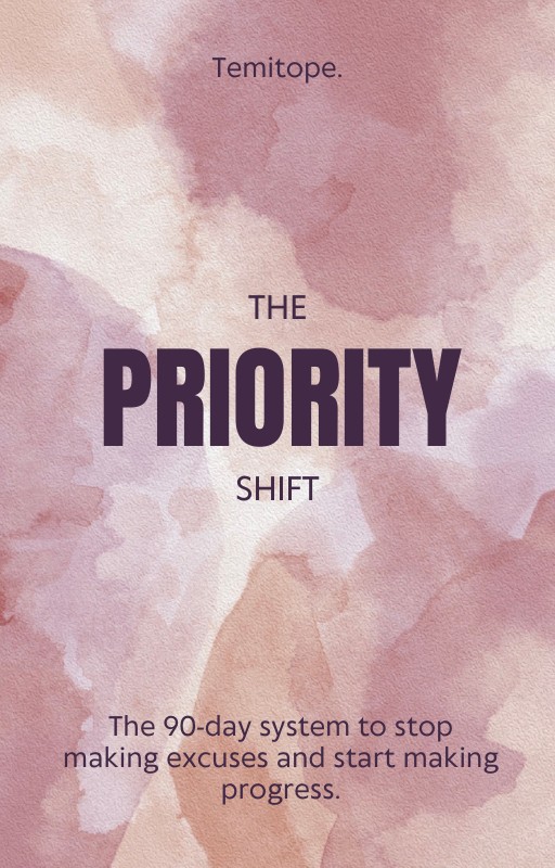 Buy Priority Shift by Temitope Ata on Selar
