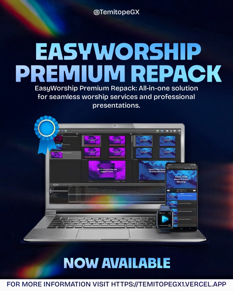Buy EasyWorship Premium Repack: Complete Worship Presentation Package ...