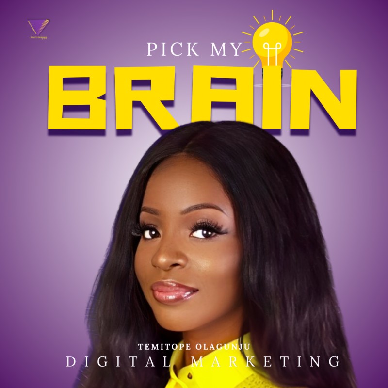 Buy Pick My Brain (Digital Marketing Consultation) by Temitope Olagunju on Selar