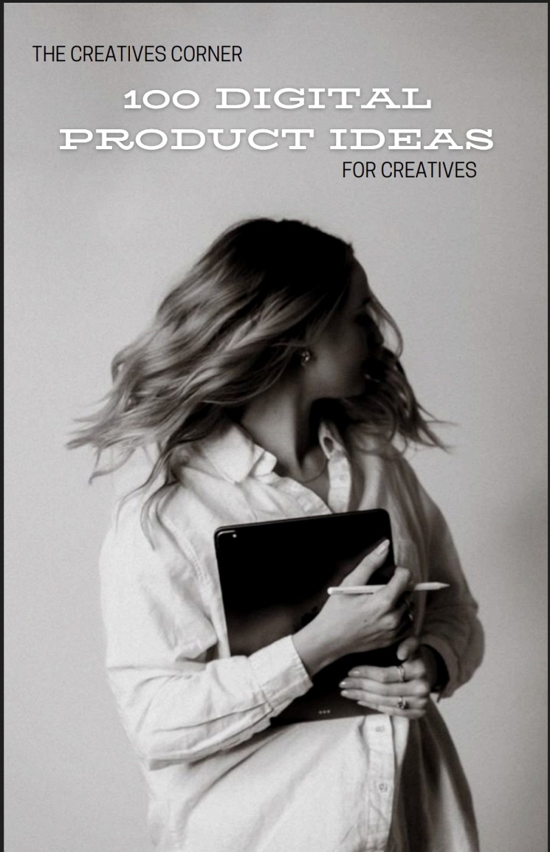 Get 100 Digital Income Ideas Ebook by The Creatives Corner on Selar