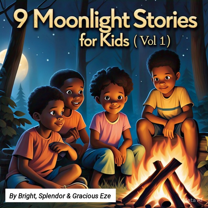 Buy 9 Moonlight Stories for Kids (Vol 1) by The Ezes on Selar